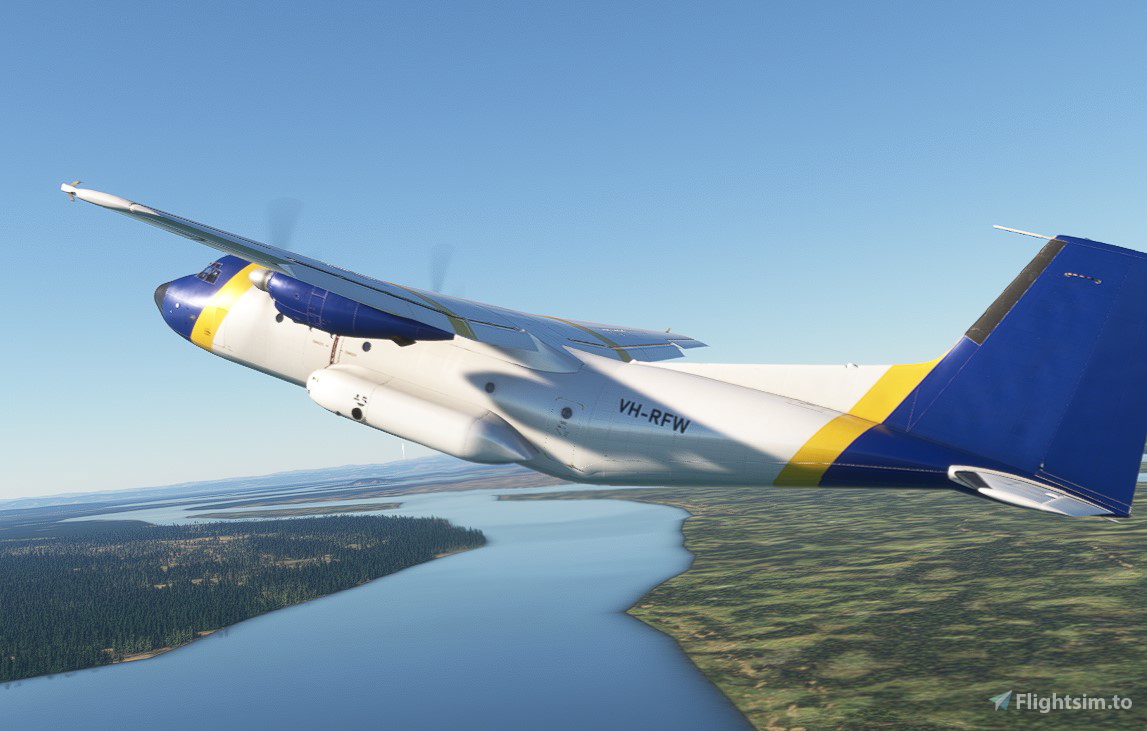 Azurpoly C-160 Australian Transall VH-RFW Firefighter as requested for ...