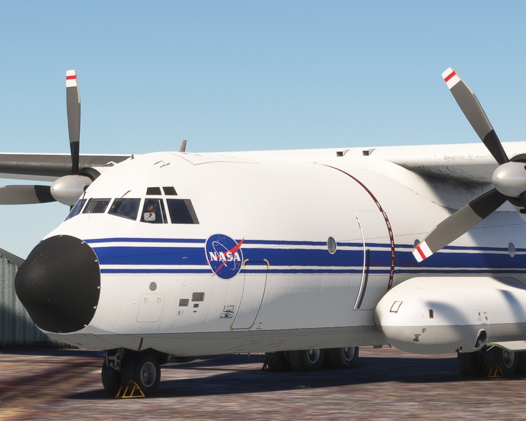 Azurpoly C-160 US NASA (N 707) - MSFS Add-on - Flightsim.to