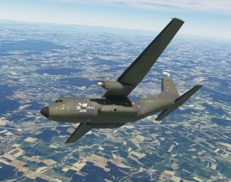 Transall C-160 Liveries for Microsoft Flight Simulator | MSFS