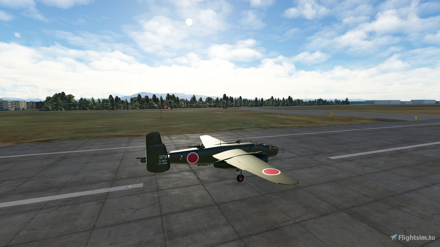 B-25 Japanese Captured for Microsoft Flight Simulator | MSFS