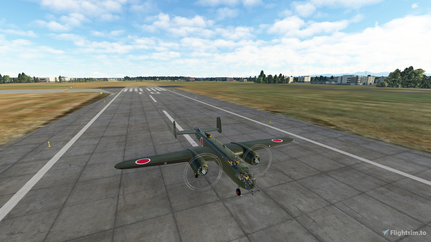 B-25 Japanese Captured for Microsoft Flight Simulator | MSFS