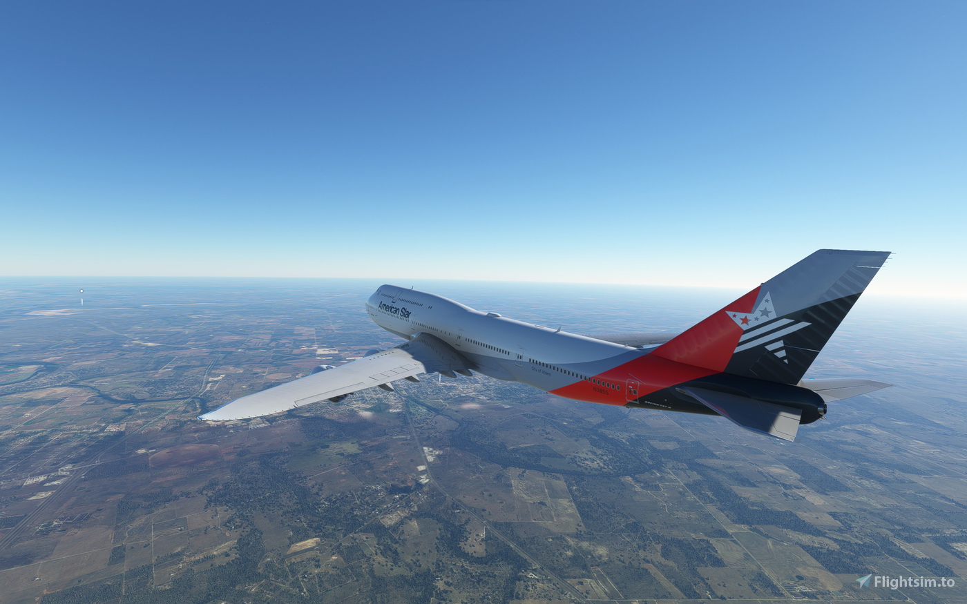 B747-8i "American Star" [Fictional] for Microsoft Flight Simulator | MSFS