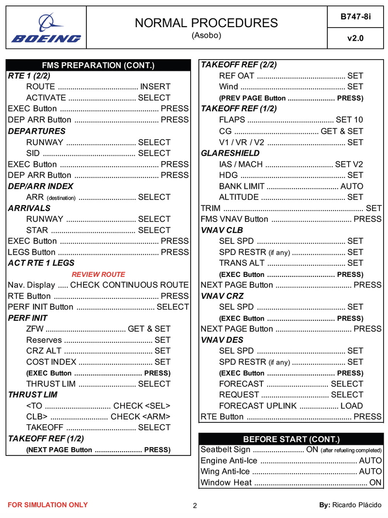 B747-8i Normal Procedures for Microsoft Flight Simulator | MSFS