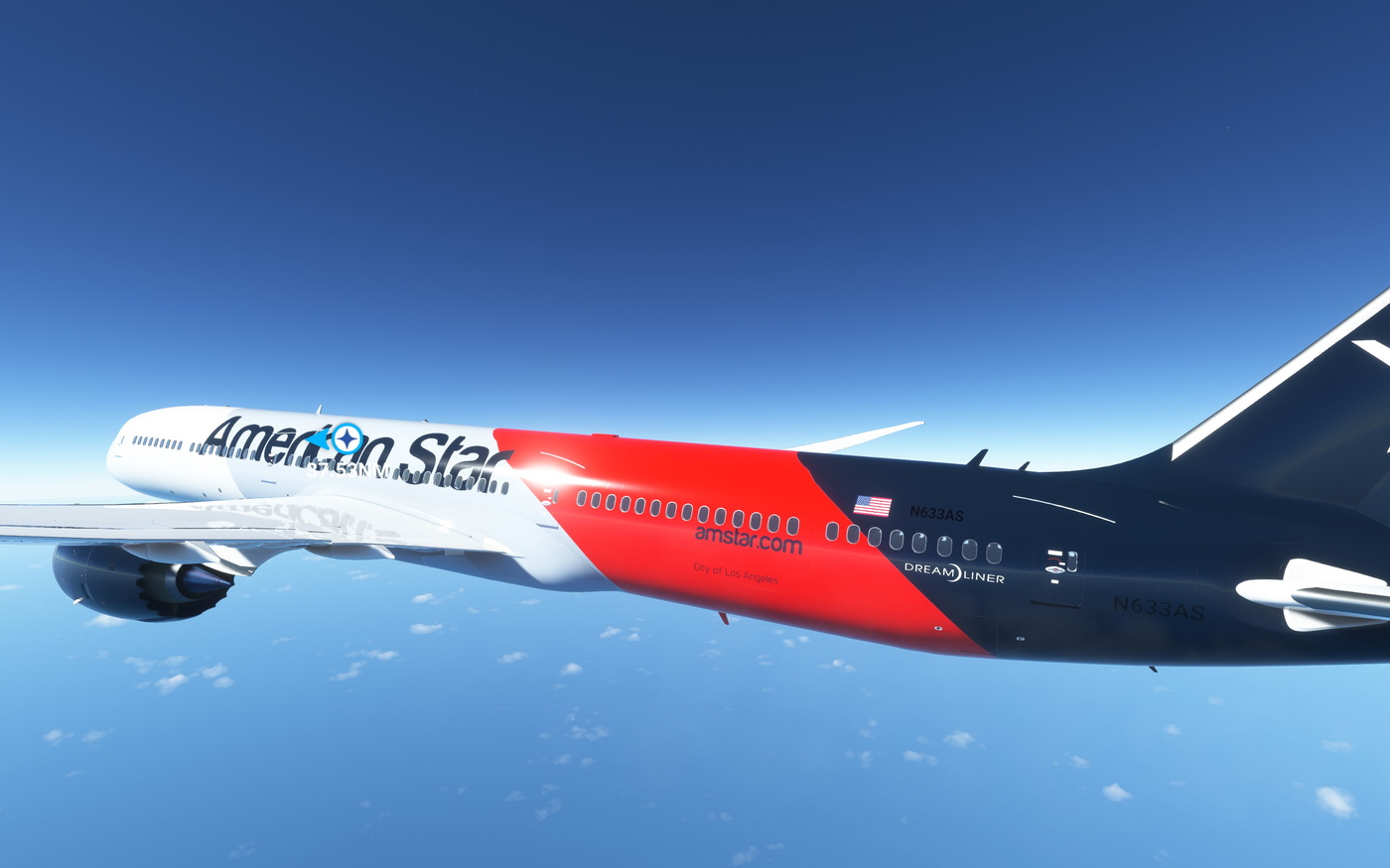 B787-10 "American Star" Los Angeles Branch [Fictional] for Microsoft ...
