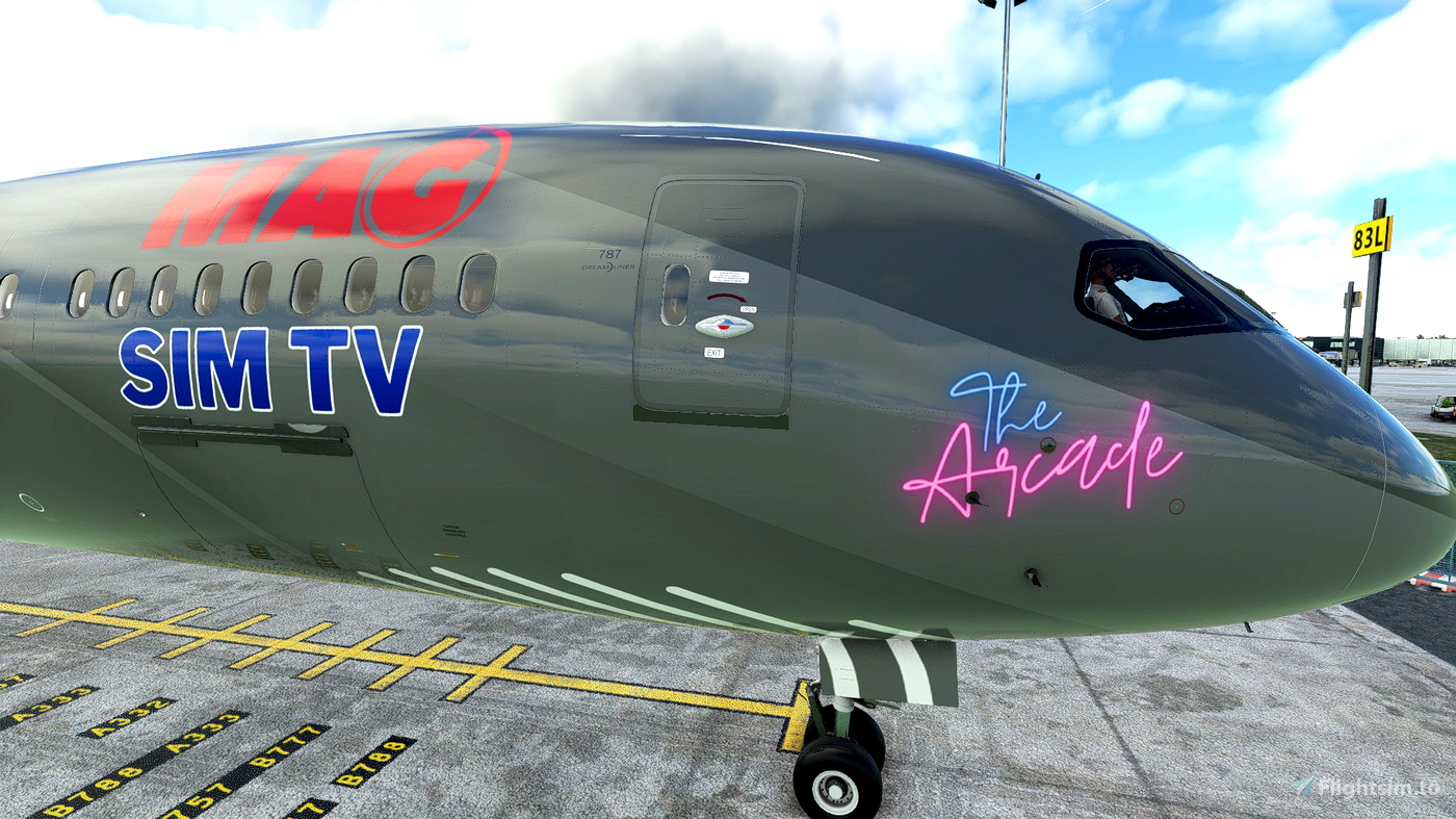 B787-10 Mag Sim TV für Microsoft Flight Simulator | MSFS