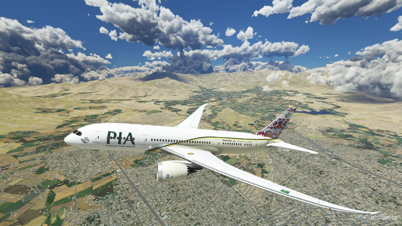 [B787-8] Pakistan International Airlines (PIA) Livery - Bahawalpur for ...