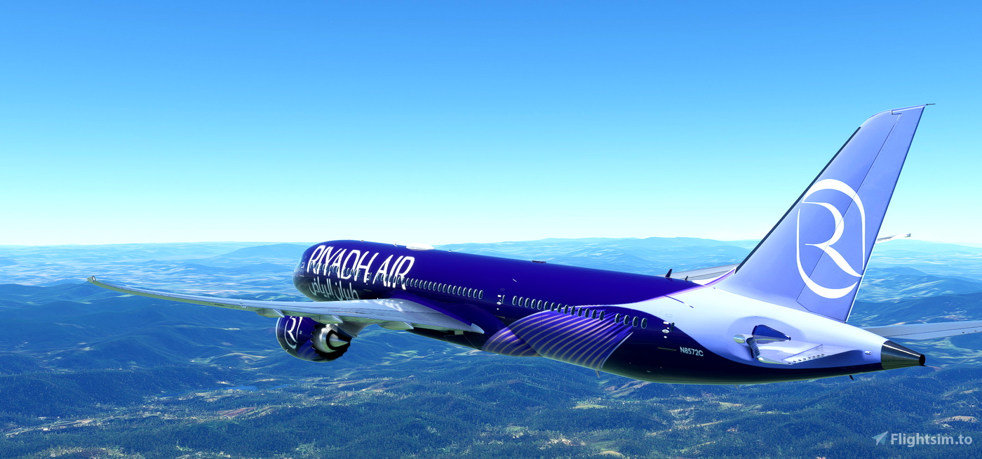 [B787-9] RIYADH AIR (N8572C) - HORIZON SIM ( ROLLS ROYCE) for Microsoft ...