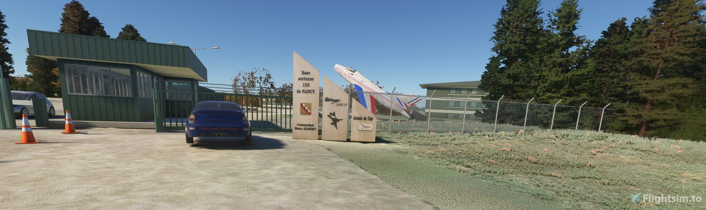 BA133 - Nancy Ochey Airbase for Microsoft Flight Simulator | MSFS