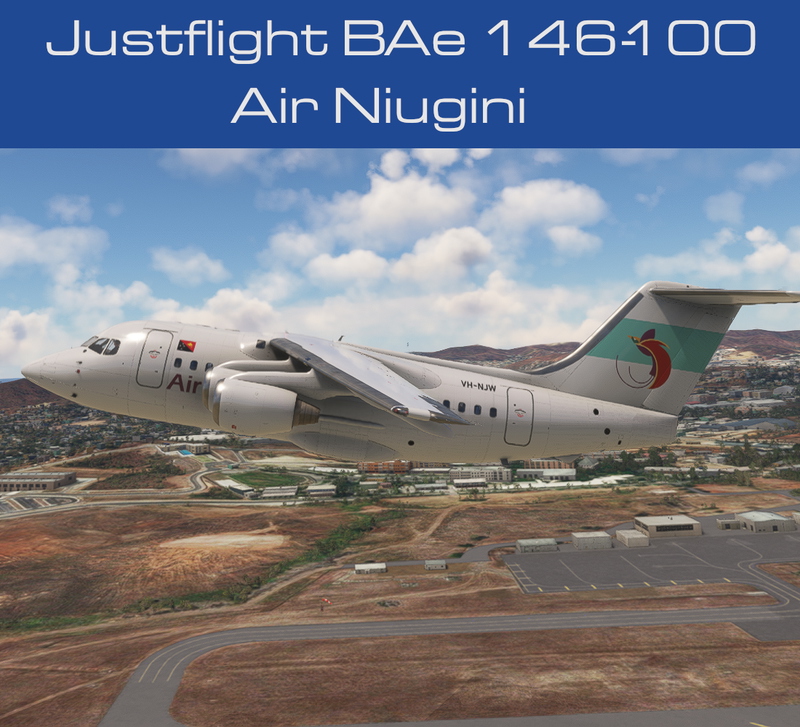 BAe 146 Professional Liveries for Microsoft Flight Simulator | MSFS