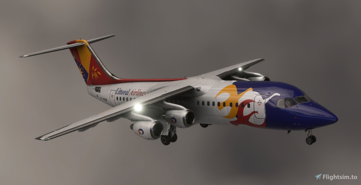BAe 146 for Microsoft Flight Simulator | MSFS