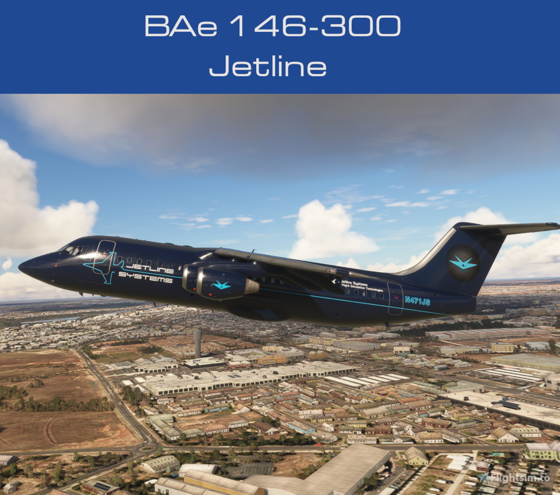 BAe 146-300 Jetline for Microsoft Flight Simulator | MSFS