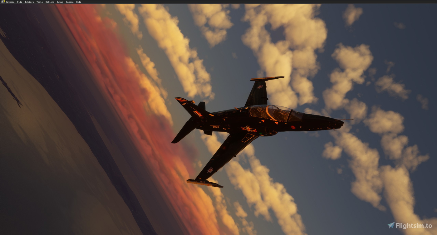 BAE Hawk T.2 RAF 4 Sqn livery pack for Microsoft Flight Simulator | MSFS