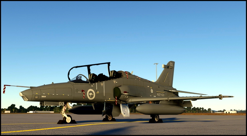 Hawk T.2 / MK.127 Liveries for Microsoft Flight Simulator | MSFS