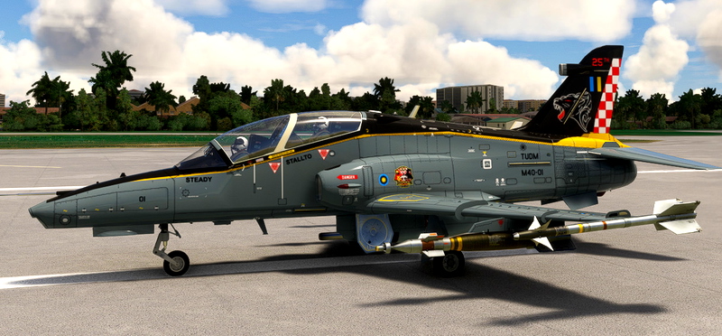 Hawk T.2 / MK.127 Liveries pour Microsoft Flight Simulator | MSFS