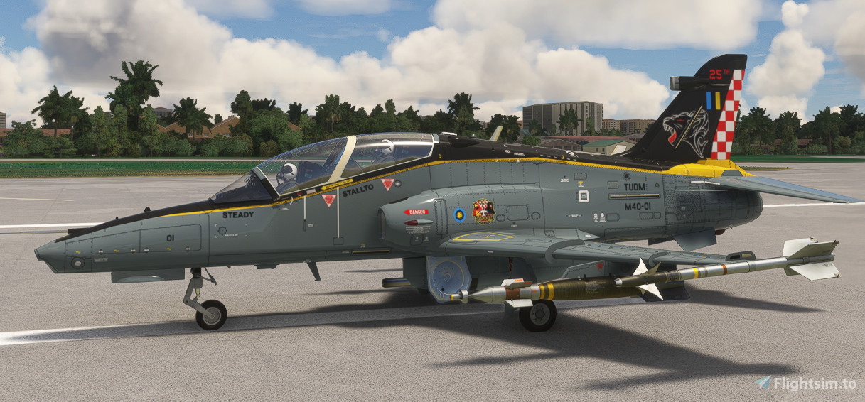 BAE Systems Hawk 127 Royal Malaysian Air Force 25th Anniversary Livery ...