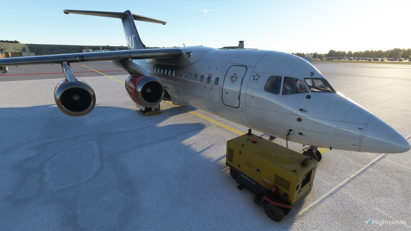 BAe146-100 Transwede opf SAS for Microsoft Flight Simulator | MSFS