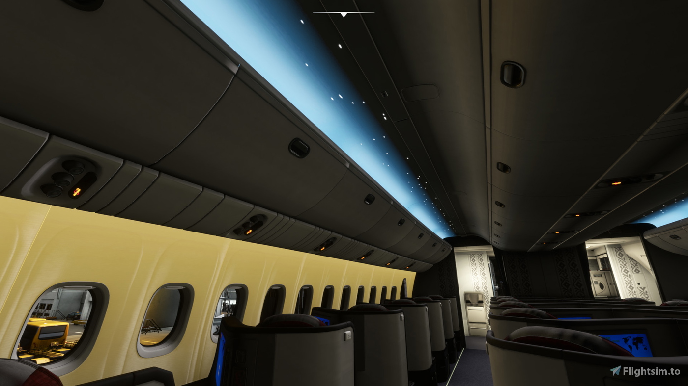 Bangladesh Airlines B77W S2-AFO livery for PMDG 777-300ER (Factory ...