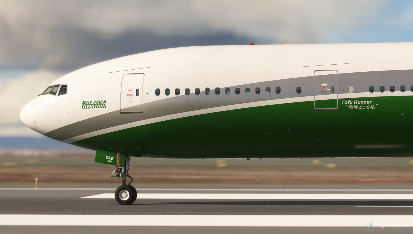 Bay Area Aviation (N086AE) PMDG 777-300ER - 8K for Microsoft Flight ...