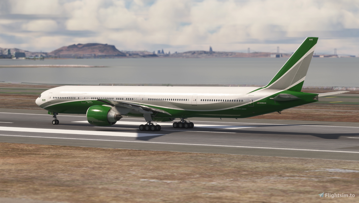 Bay Area Aviation (N086AE) PMDG 777-300ER - 8K for Microsoft Flight ...