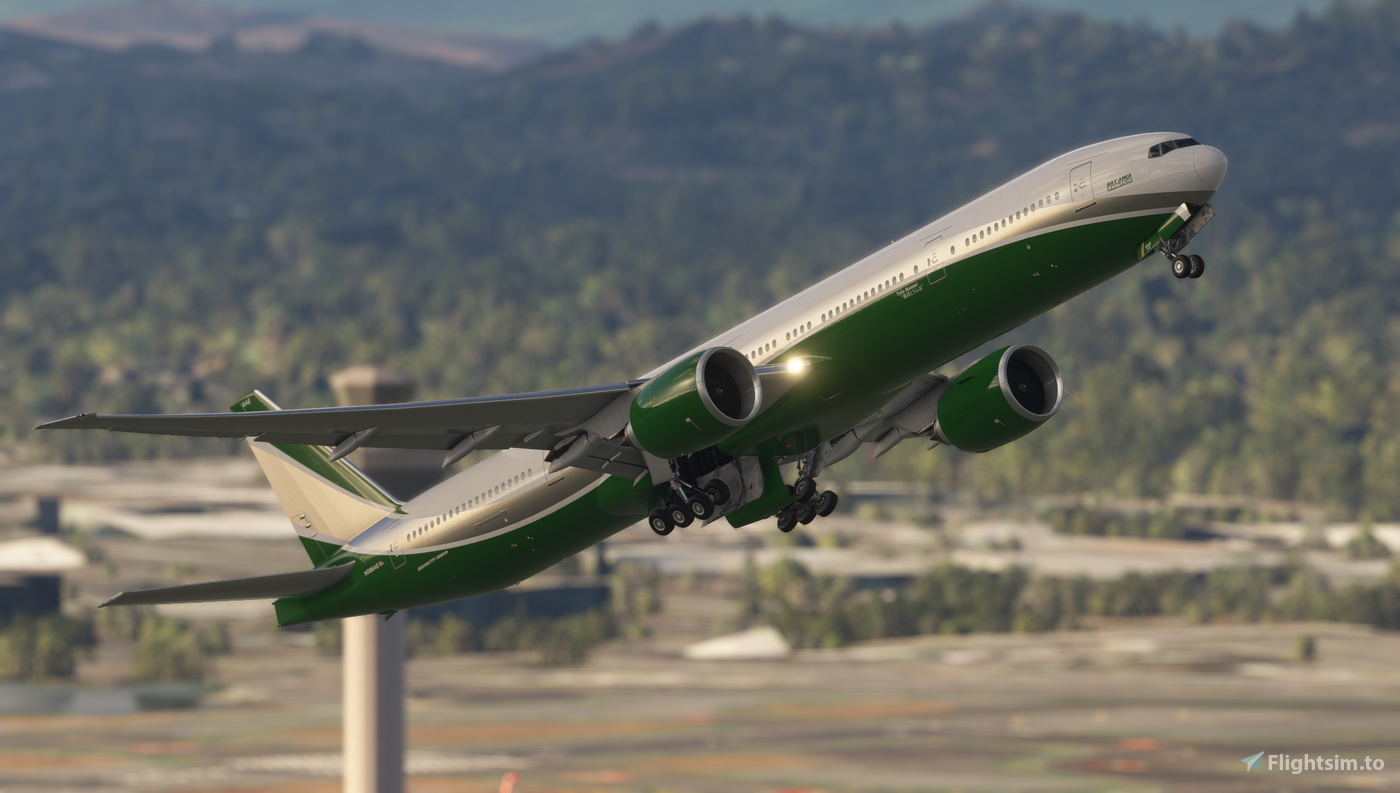 Bay Area Aviation (N086AE) PMDG 777-300ER - 8K for Microsoft Flight ...