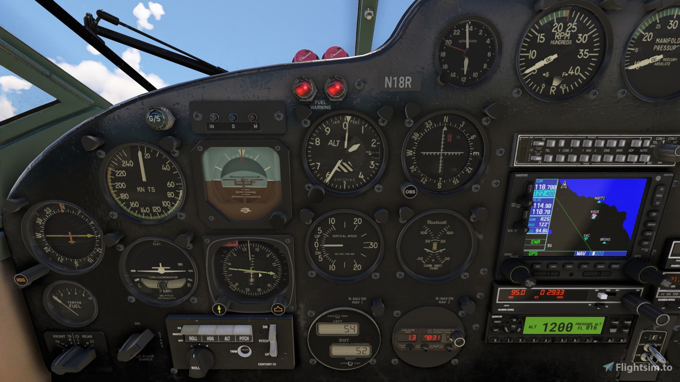 MS Beechcraft Model 18 Custom Cameras and Wing Views for Microsoft ...