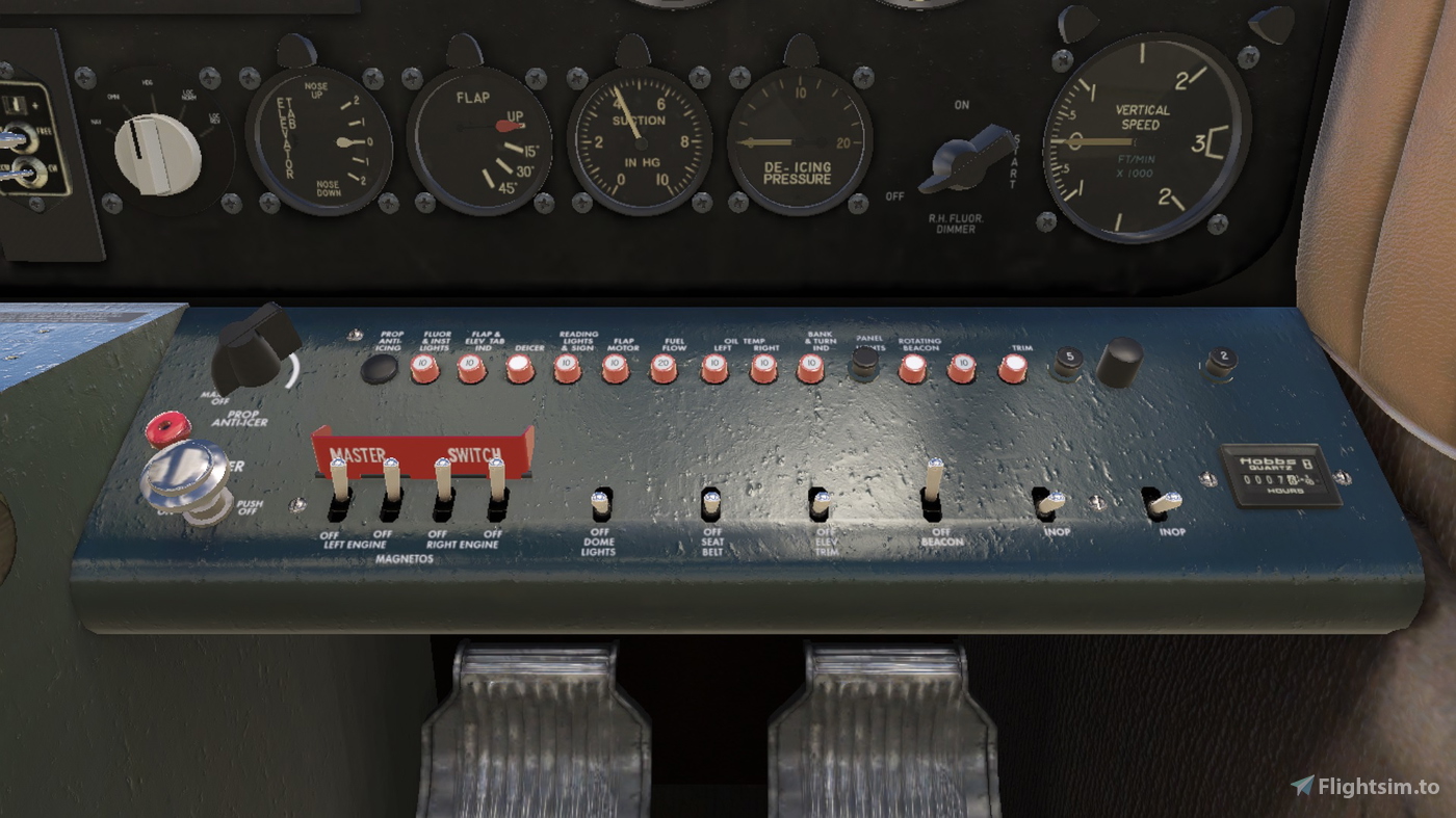 MS Beechcraft Model 18 Custom Cameras and Wing Views for Microsoft ...