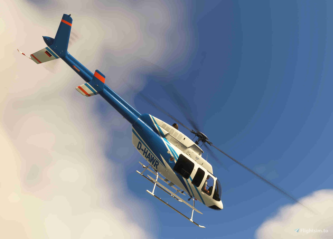 Bell 407 | D-HAWR for Microsoft Flight Simulator | MSFS