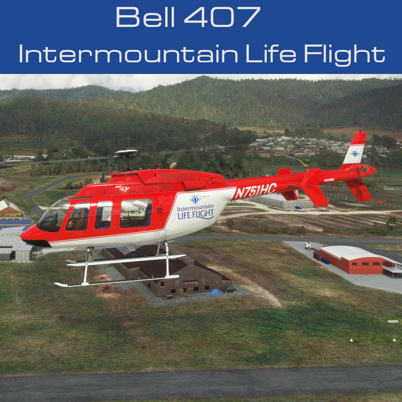 Bell 407 Liveries for Microsoft Flight Simulator | MSFS