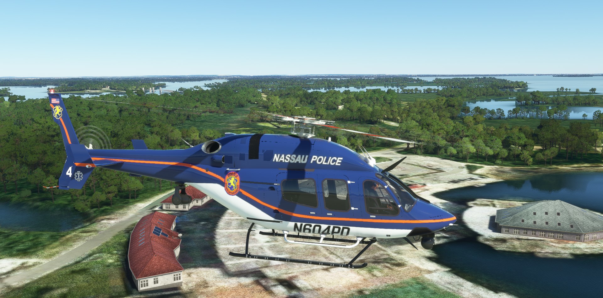 Bell 429 Nassau County Police Aviation N604PD - MSFS Add-on - Flightsim.to