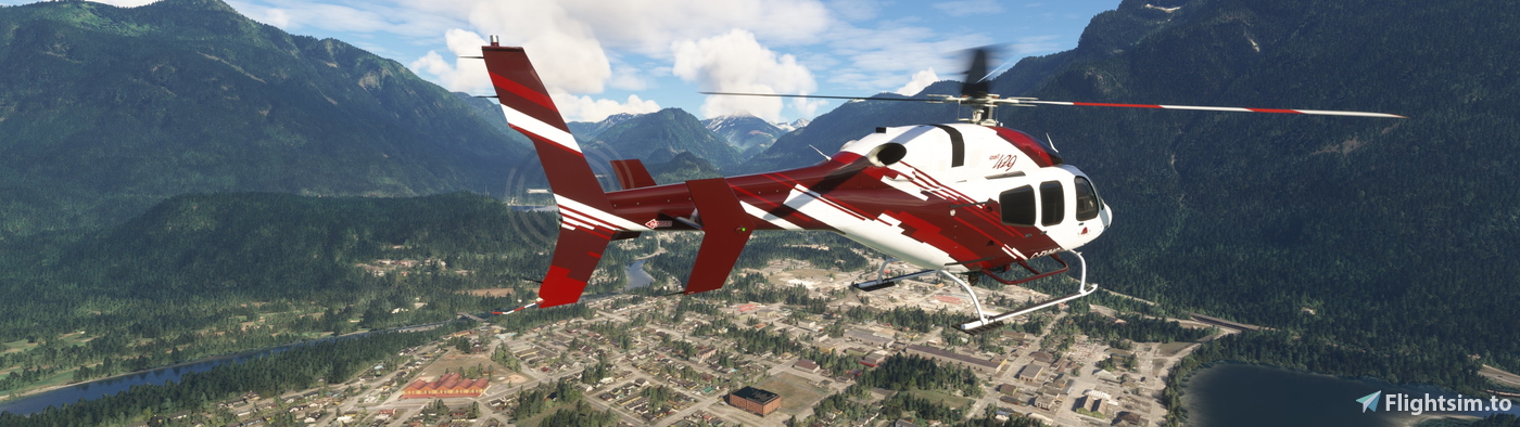 Bell 429 C-FVHC Valley Helicopters for Microsoft Flight Simulator | MSFS