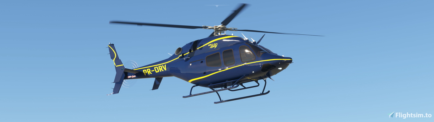 Bell 429 PR-DRV for Microsoft Flight Simulator | MSFS