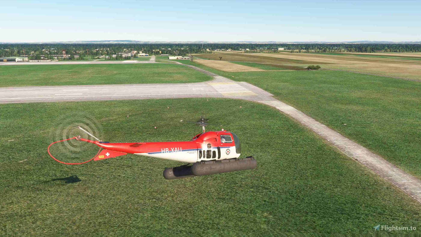 Bell 47J Rettungsflugwacht for Microsoft Flight Simulator | MSFS