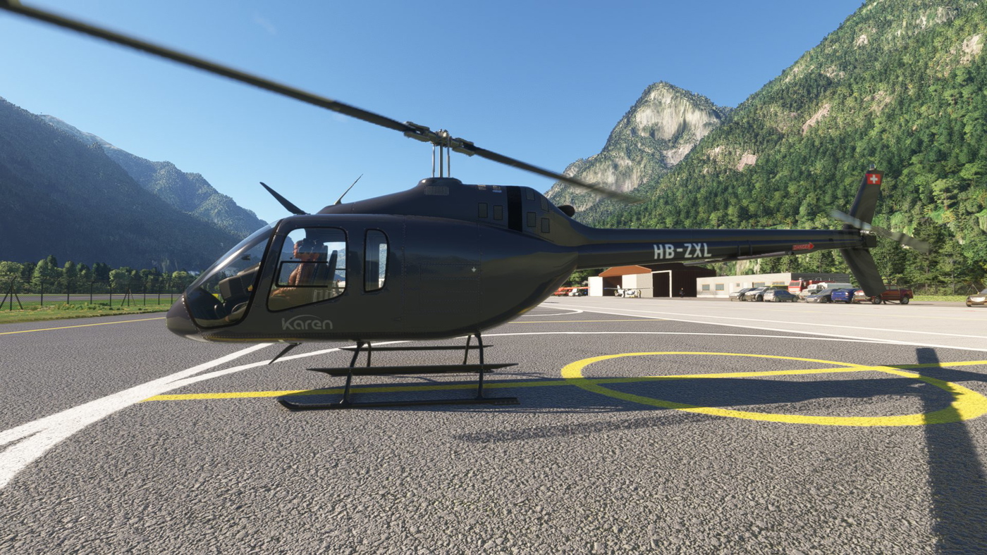 Bell 505, HB-ZKE, HB- ZXL,Karen Helicopter Services for Microsoft ...