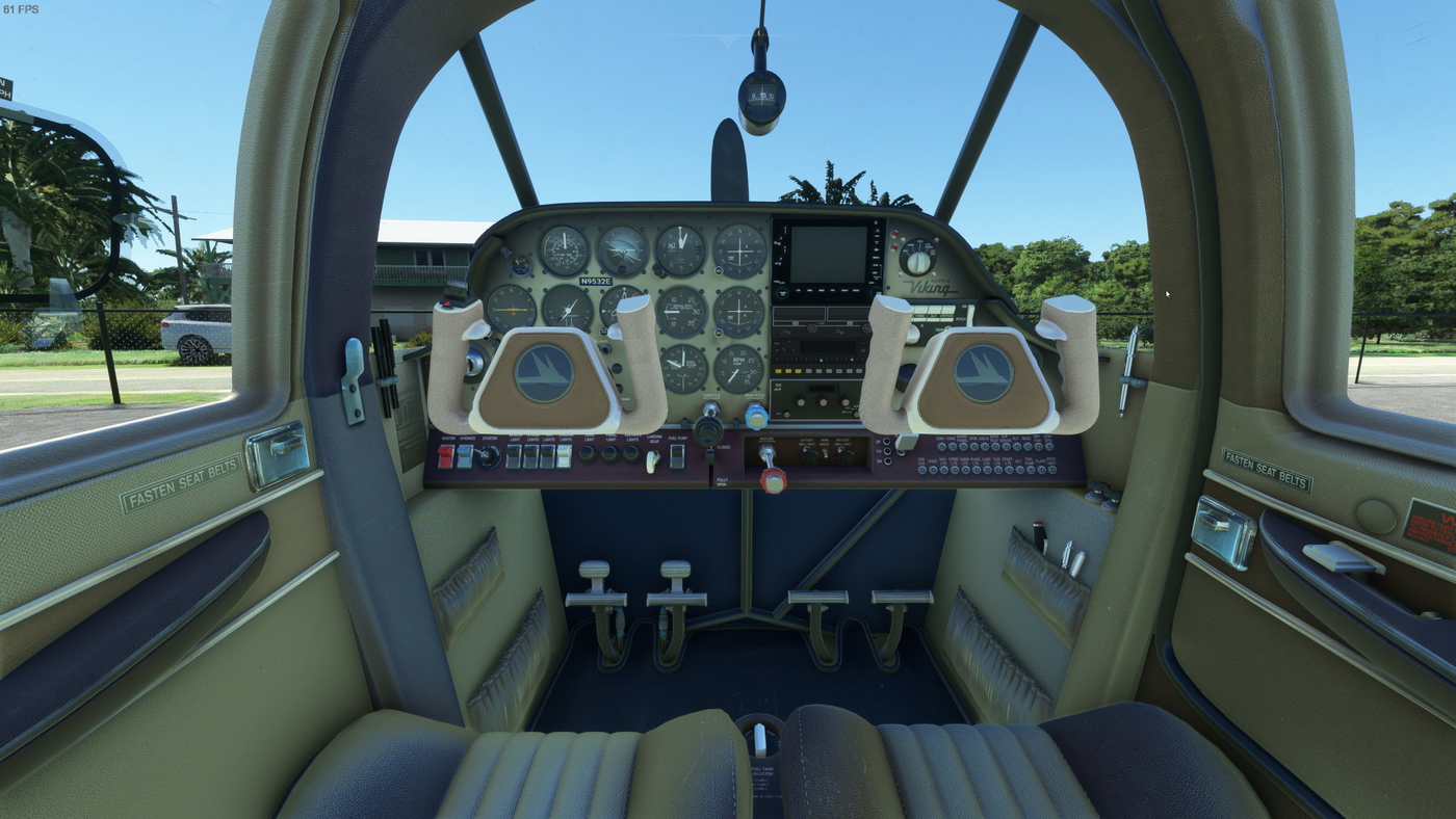 Bellanca Super Viking - Black Red Gold - N9532E のために Microsoft Flight ...