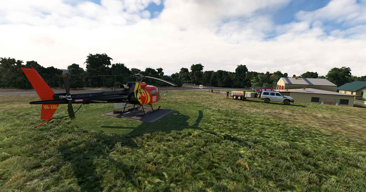 Bemm River Emergency Helipad and CFA Station for Microsoft Flight ...