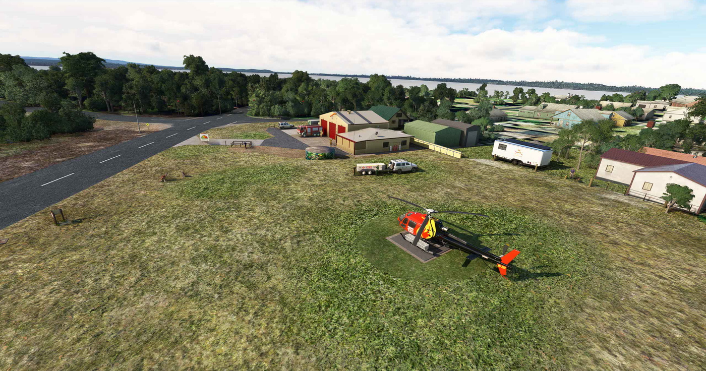 Bemm River Emergency Helipad and CFA Station for Microsoft Flight ...