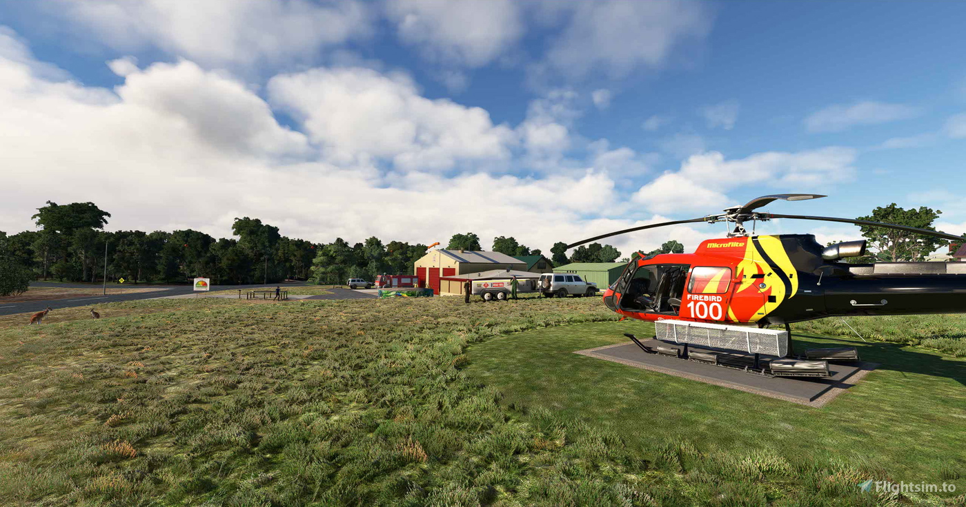 Bemm River Emergency Helipad and CFA Station for Microsoft Flight ...