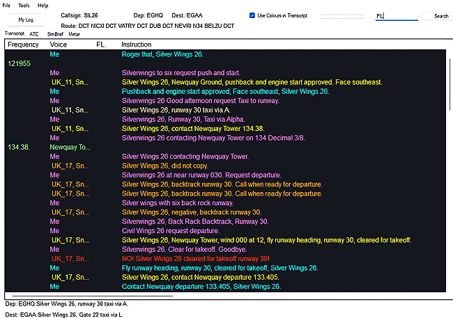 Beyond ATC LOG Scanner for Microsoft Flight Simulator | MSFS