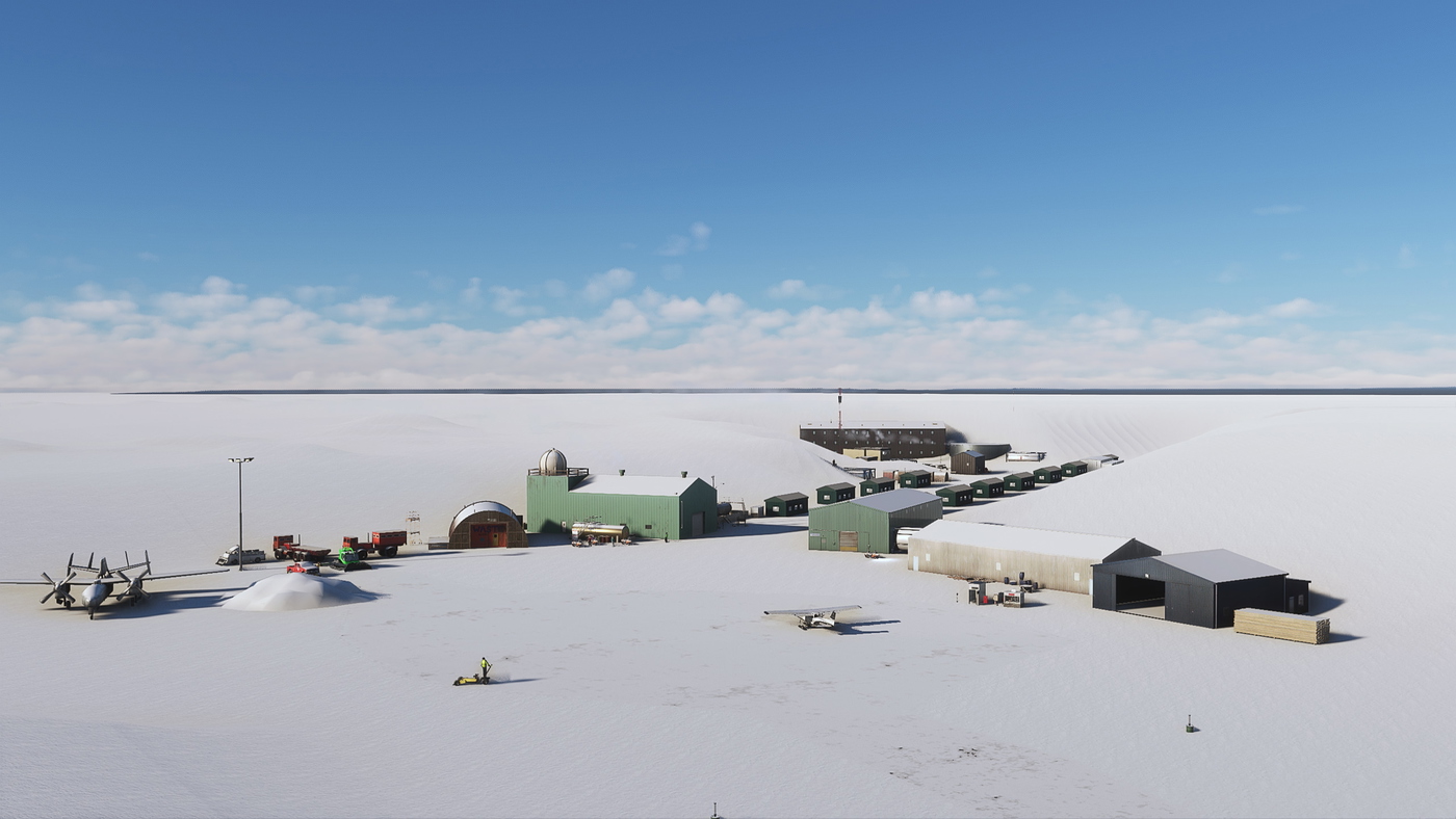 BGMI- STATION NORD (BGNO) ARCTIC for Microsoft Flight Simulator | MSFS