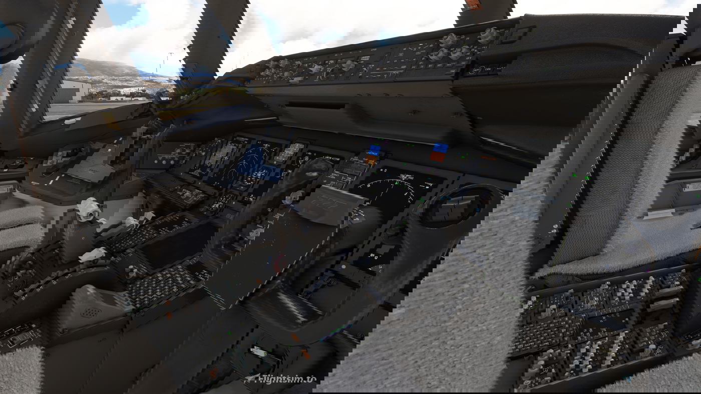 Black Cockpit for the PMDG 777-300ER for Microsoft Flight Simulator | MSFS