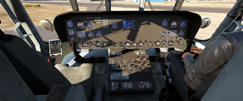 Black Cockpit Panels for MI-17 V5 (Cera Sim) for Microsoft Flight ...