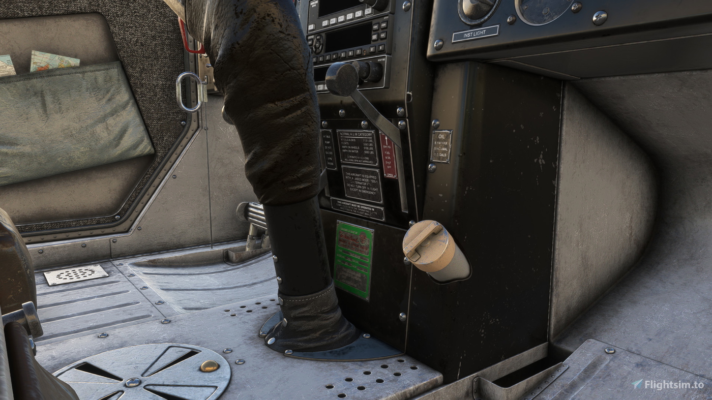 Black Panel/Yoke - De Havilland DHC-2 Beaver for Microsoft Flight ...