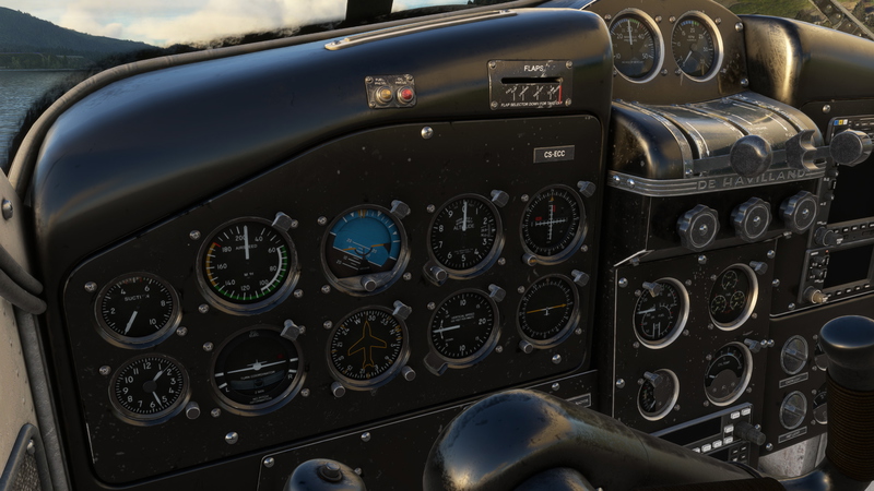 Black Panel/Yoke - De Havilland DHC-2 Beaver for Microsoft Flight ...