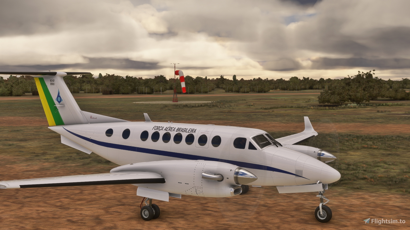 Black Square King Air 350i "VC-97 2003" FORÇA AÉREA BRASILEIRA ...