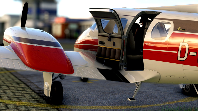 Black Square Piston Duke Liveries for Microsoft Flight Simulator | MSFS
