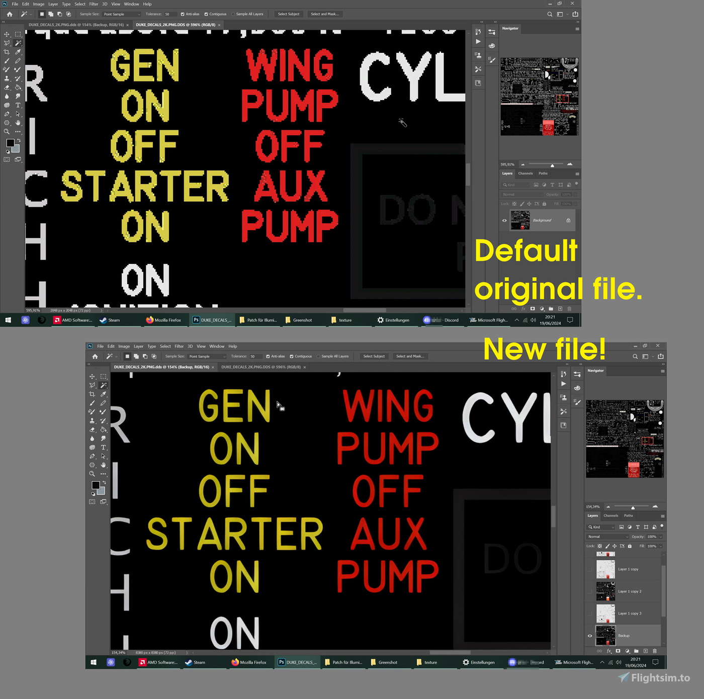Black Square Piston Duke enhancement for Microsoft Flight Simulator | MSFS