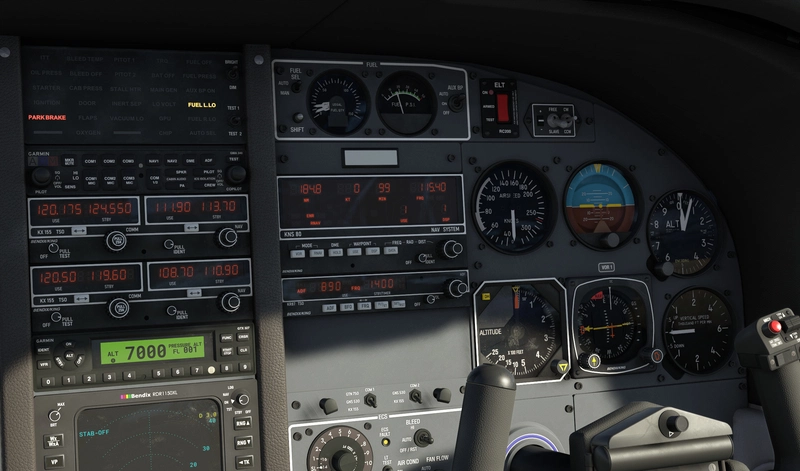 Black Square TBM 850 Enhanced Cockpit for Microsoft Flight Simulator | MSFS