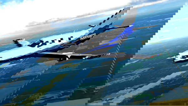 Black Square TBM 850 N247LB (Dynamic Registration) for Microsoft Flight ...