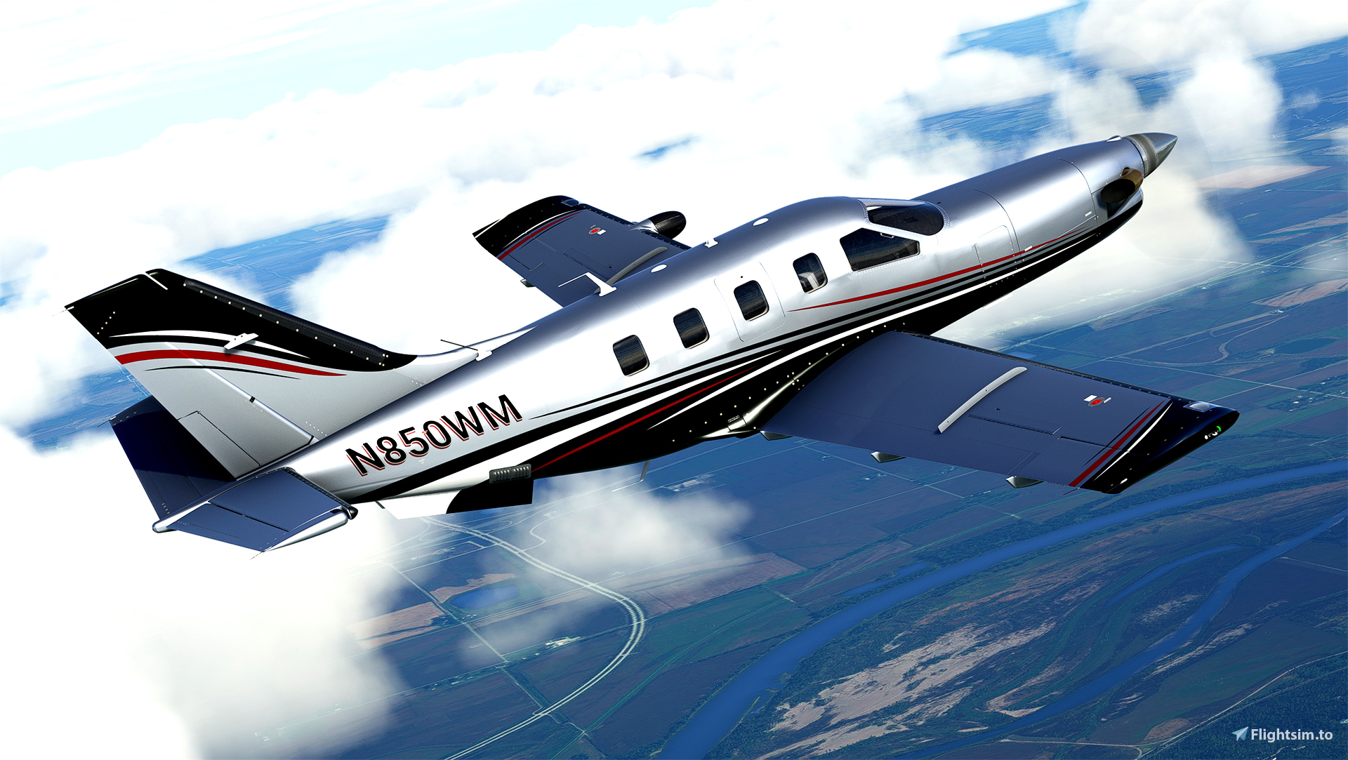 Black Square TBM 850 for Microsoft Flight Simulator | MSFS | Flightsim.to