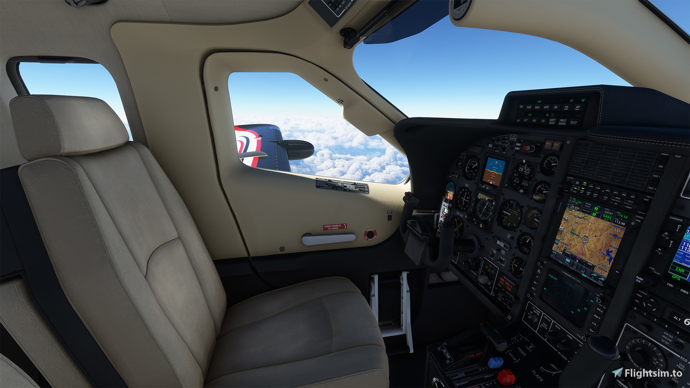 Black Square TBM 850 N855KP with Custom Interior (Dynamic Registration ...